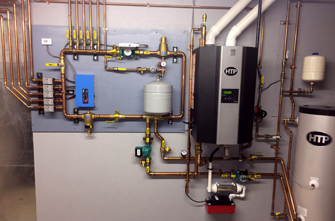 21-Year Old Infloor Heating System Receives New Mechanical Room ...